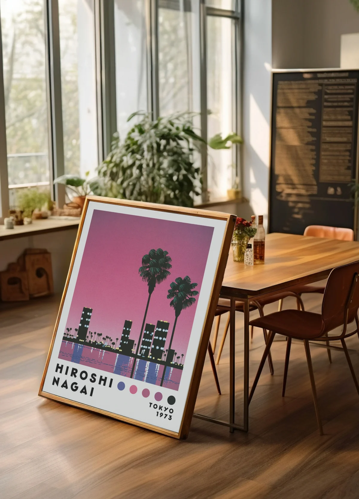 Hiroshi Nagai Sunset Chasers - THE POSTER HUB